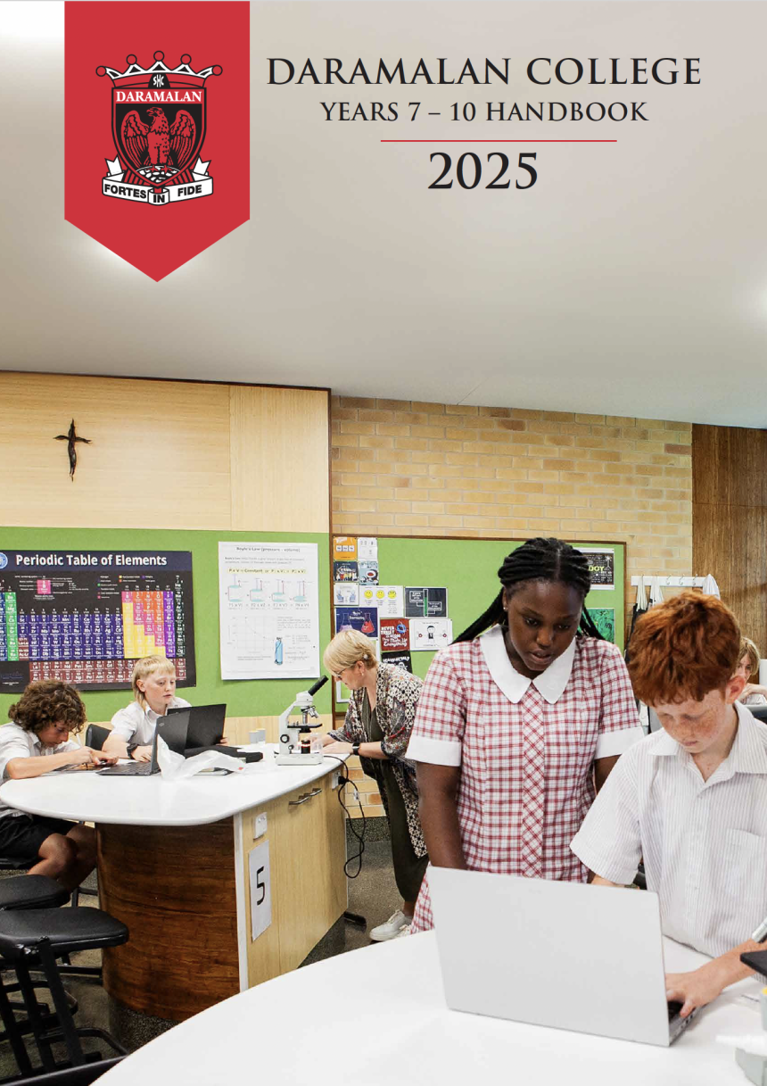 Academic Subjects Years 7-10 - Daramalan College